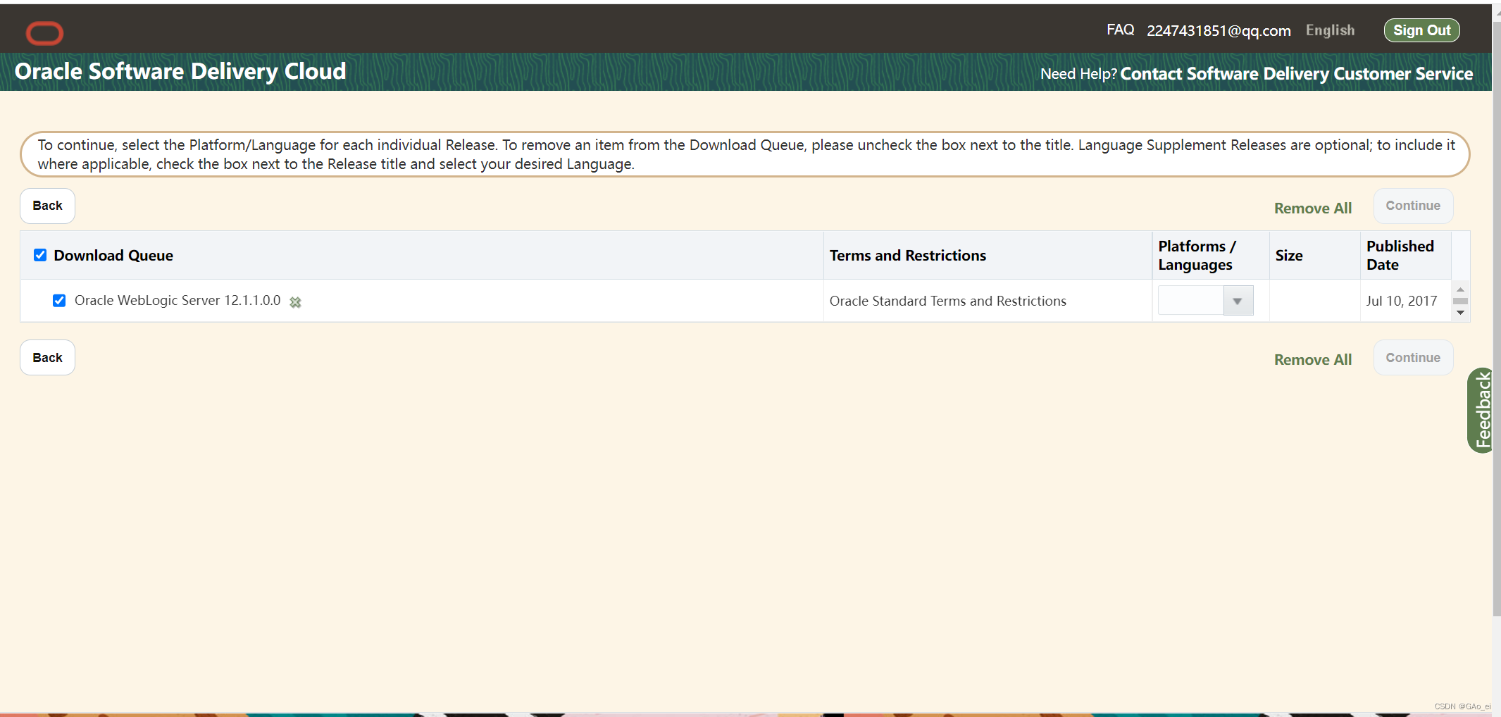 Oracle官网下载历史版本软件_oracle官网找历史版本-CSDN博客