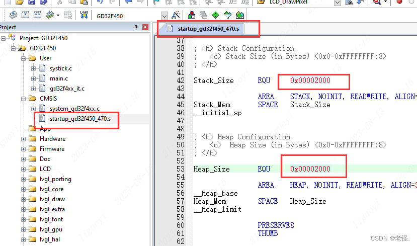 立创梁山派GD32F470ZGT6--LVGL移植_gd32f470 lcd-CSDN博客