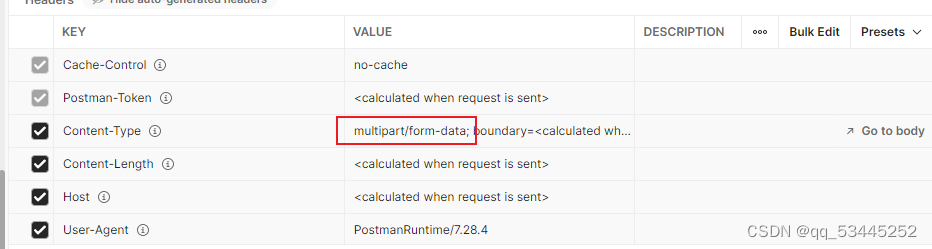 postman文件没有上传文件但是后台却显示有文件_@requestpart postman 没有上传文件 为什么后端显示size=1-CSDN博客