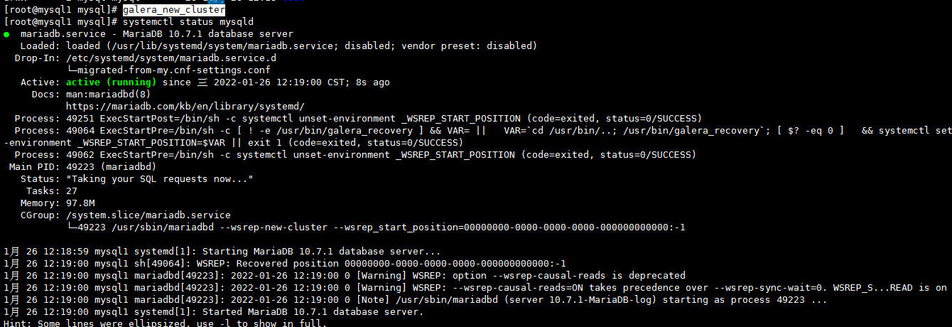 Linux 搭建 MariaDB Galera Cluster 高可用集群-CSDN博客