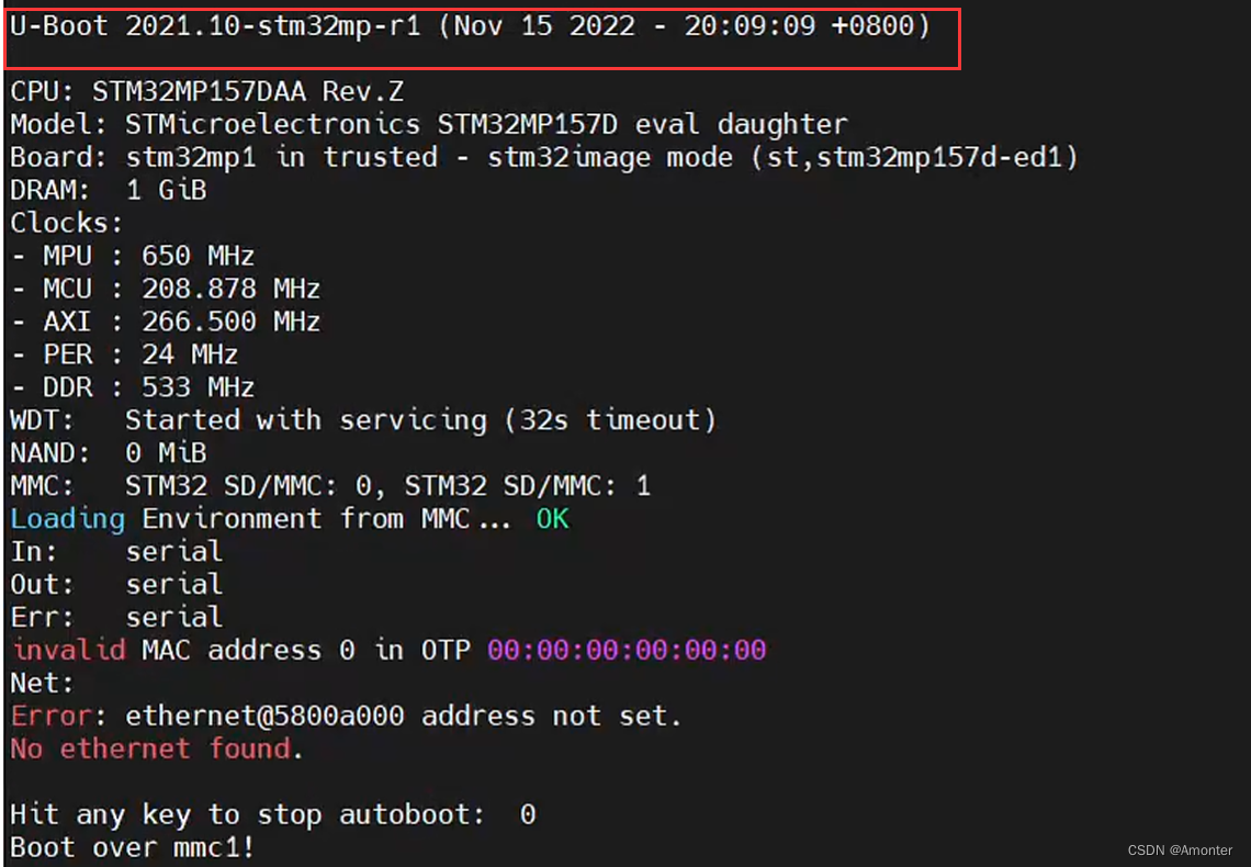 正点原子STM32MP157学习——3.U-Boot部分(V2.6版本)_stm32mp157 boot设置-CSDN博客