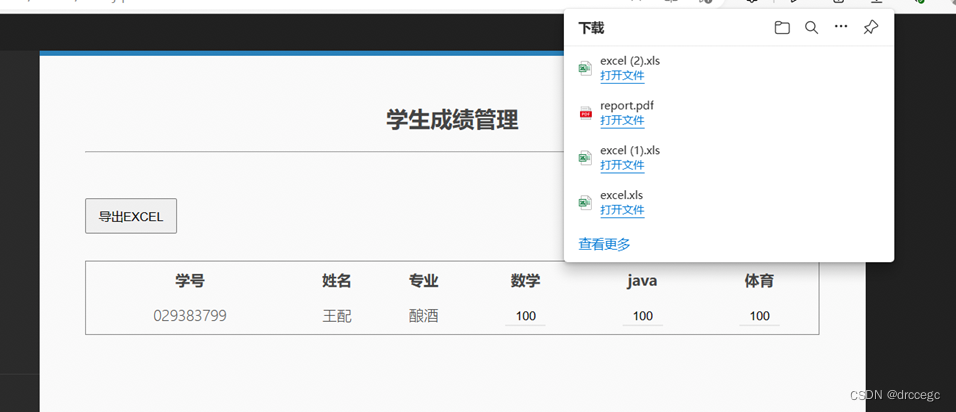 Java课程设计总—学生成绩管理系统 Csdn博客