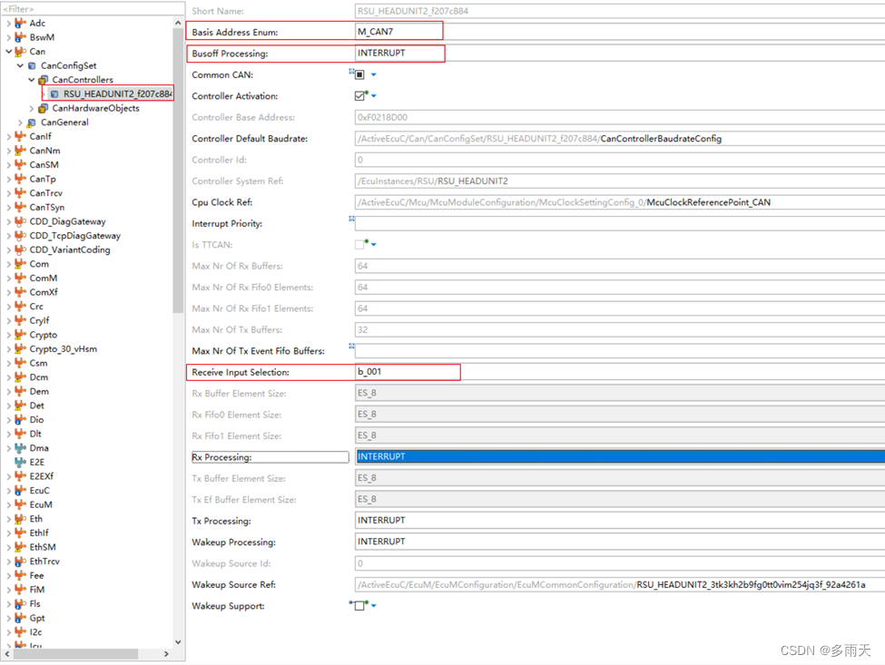 Autosar模块配置 - CAN_autosar can配置-CSDN博客