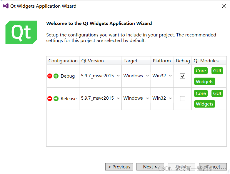 Windows下的qt59基础教程(2:用vs编写qt程序,也是hello World)vs的qt软件入门程序 Csdn博客 7835