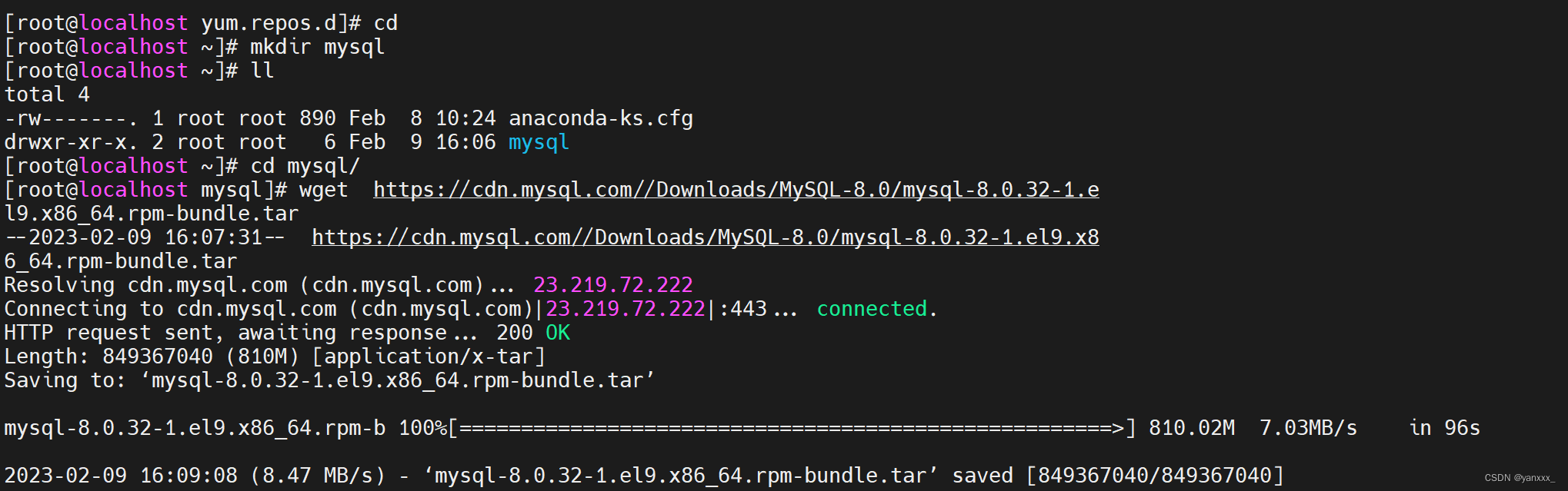 数据库第二次作业_rhel9安装部署MySQL四种方式_rhel9安装mysql-CSDN博客