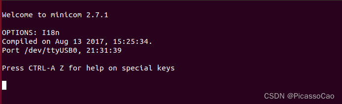 第十九节 串口通讯与终端设备_serial communication speed-CSDN博客