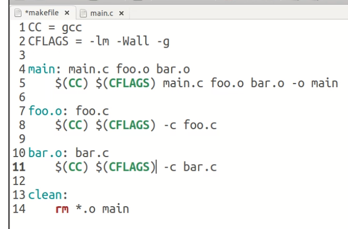 makefile的使用方法（简单视频教程以及详细文字教程）（makefile教程、makefile教学）_makefile:4272-CSDN博客