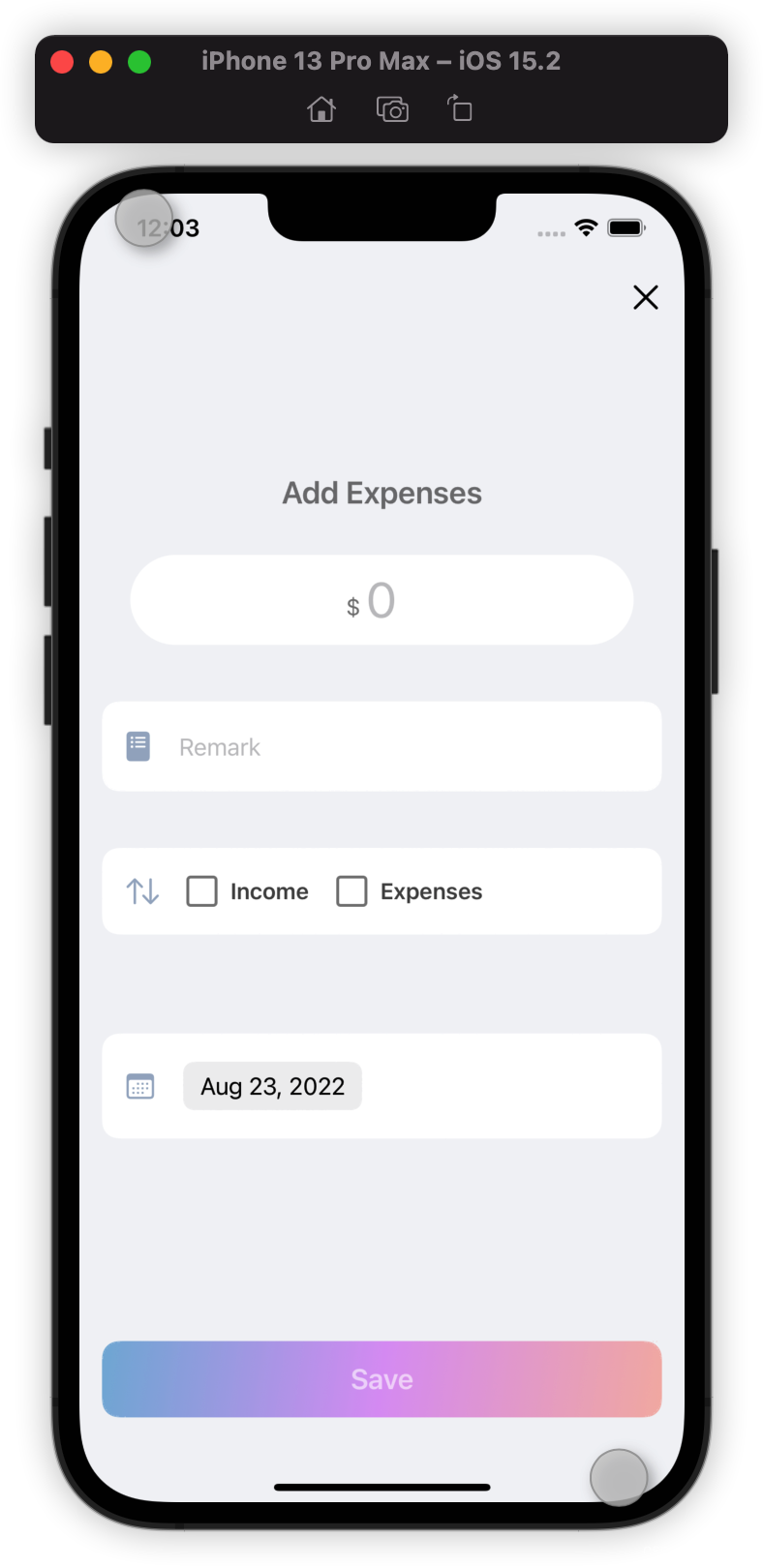 【swiftui项目】0011、swiftui项目 费用跟踪 记账app项目 第33部分 日期指定选定 新增费用页面swift实现记账 Csdn博客 1374