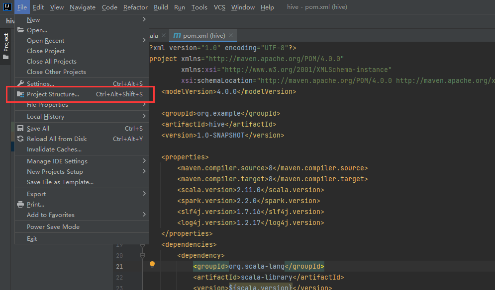 idea使用scala技术连接hive，成功教学_scala连接hive数据库-CSDN博客