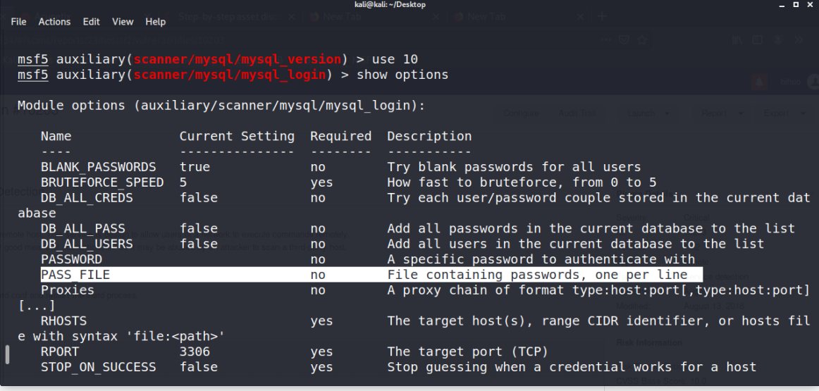 msf --攻击MySQL 和简单实用_msf mysql_嗯光的博客-CSDN博客