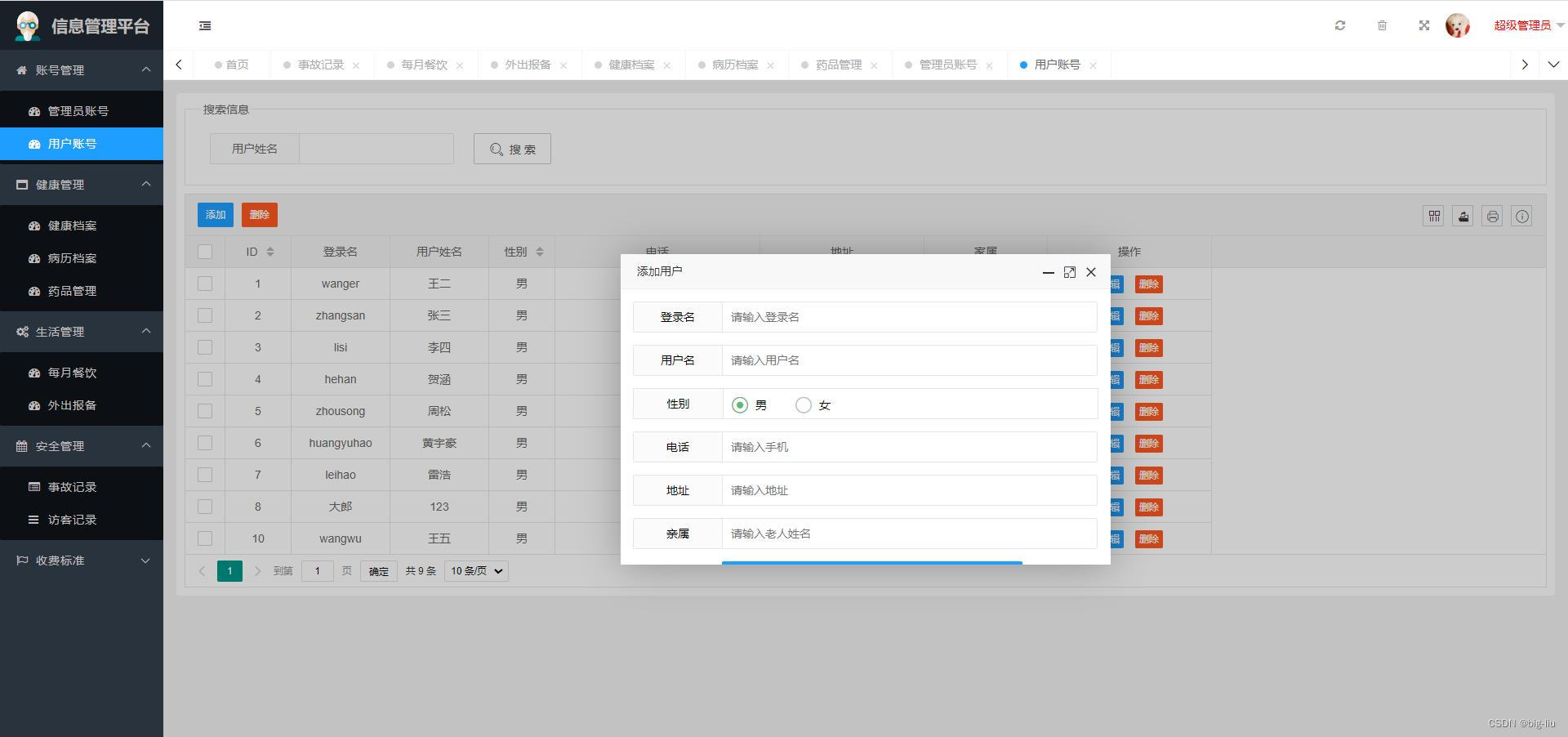 毕业设计 基于springboot养老院管理系统基于springboot的养老院管理毕设 Csdn博客