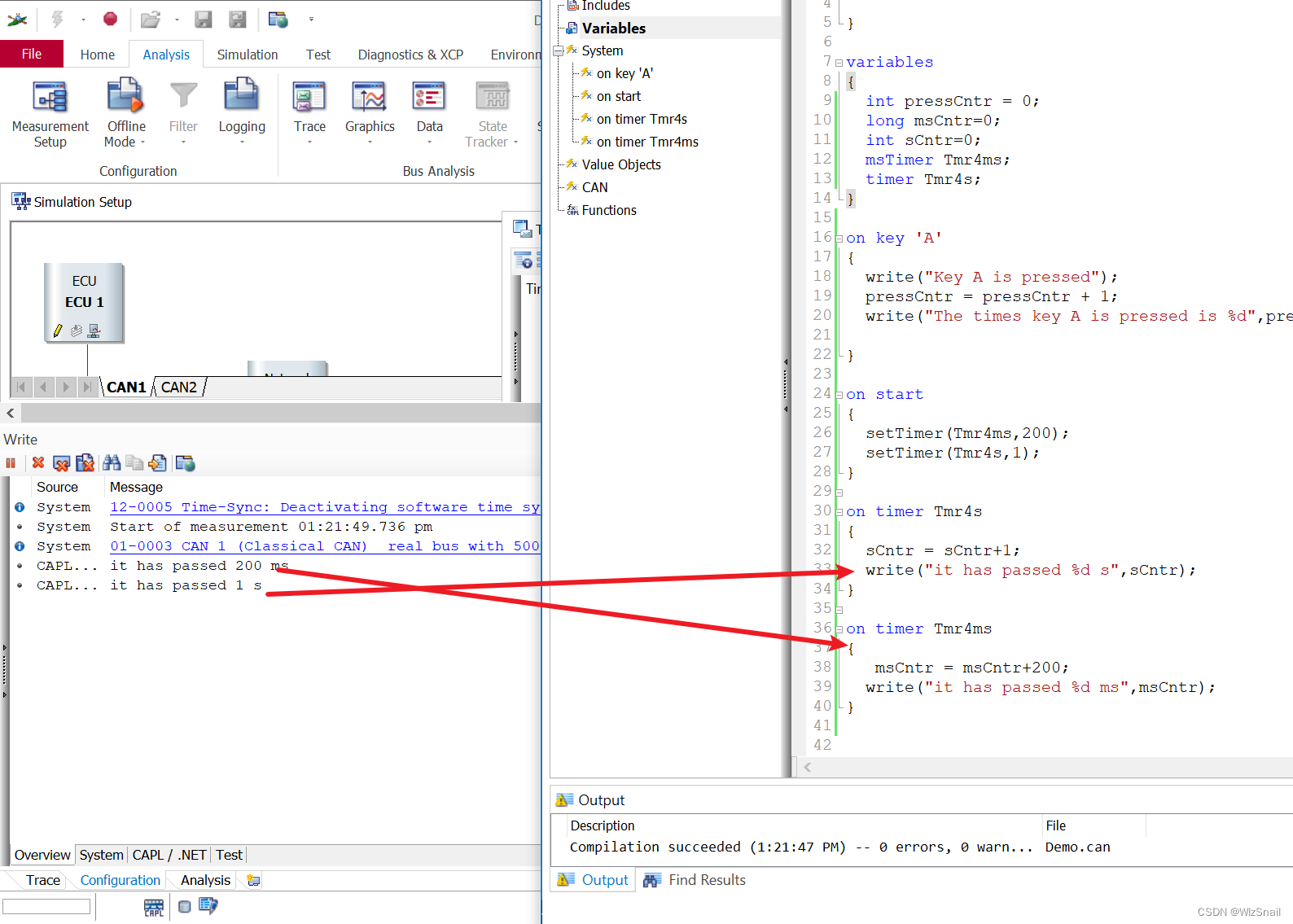 CAPL基础篇-----CAPL中的定时器操作_capl on timer-CSDN博客
