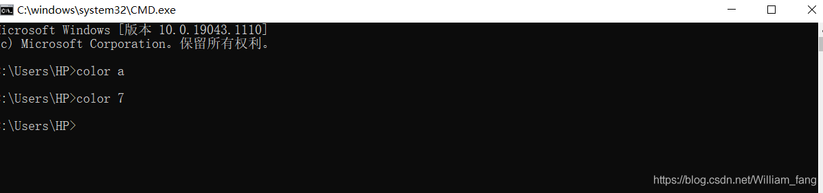 如何修改命令提示符（cmd）的颜色？_怎么把cmd底色改成白的-CSDN博客