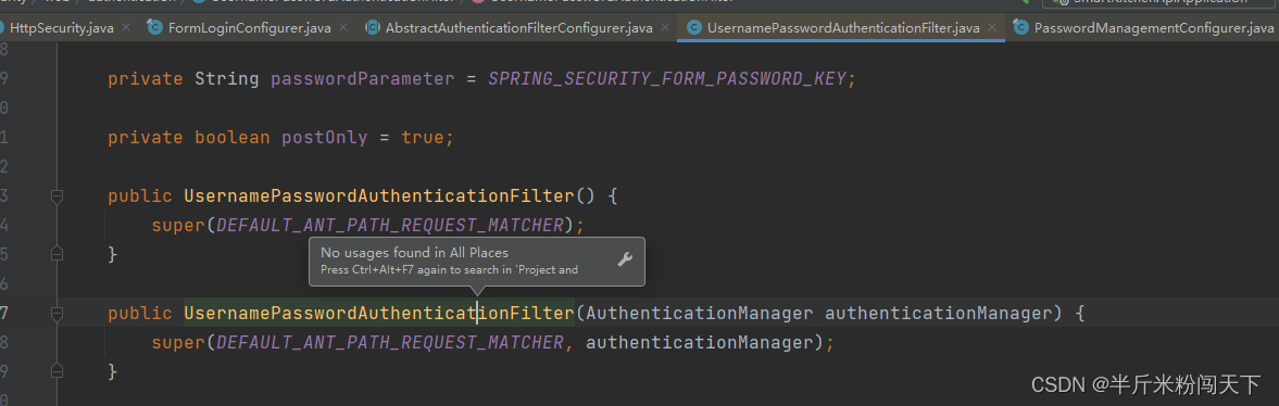 SpringSecurity自定义多Provider时提示No AuthenticationProvider found for问题的解决方案与原理（三）_no ...