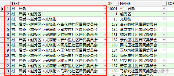 oracle获取树全路径（函数：sys_connect_by_path）_oracle 树结构怎么获取全路径-CSDN博客