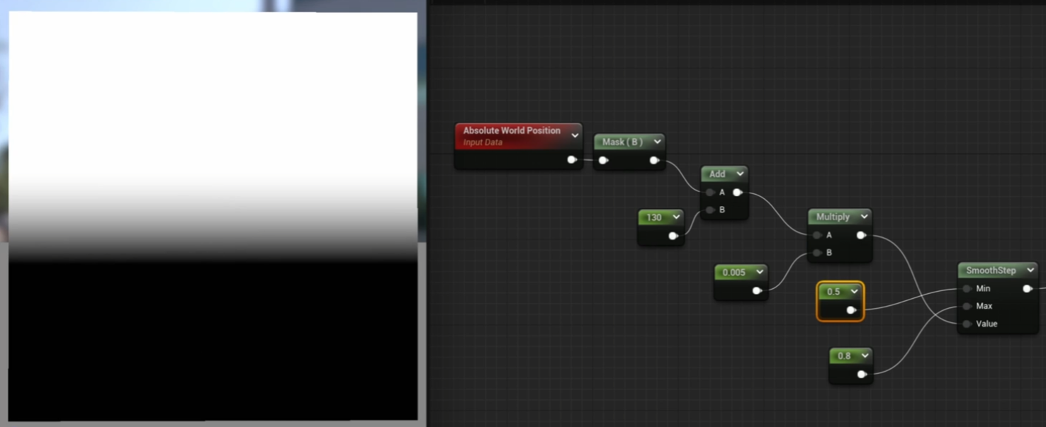 UE5 Shader基础学习笔记——13-20 DetailNormal/Smoothstep/Length/CeilFloorRound ...