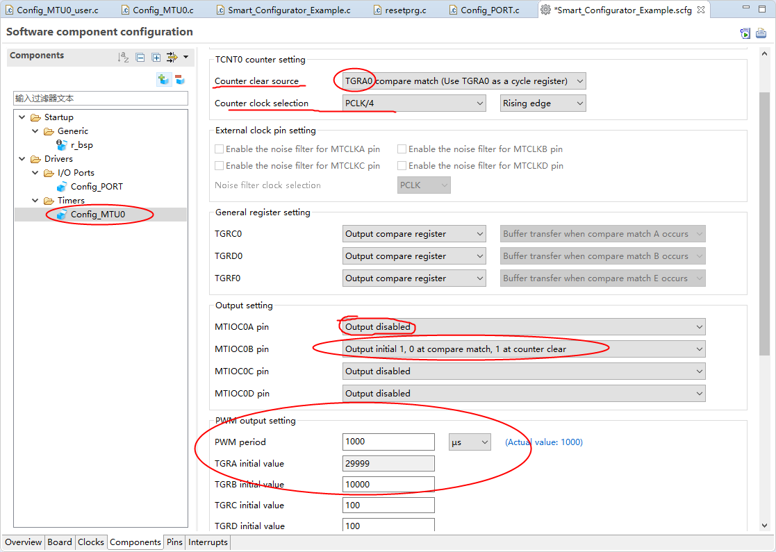 瑞萨RX72M E2Studio开发笔记2 输出PWM_用瑞莎rx芯片的mtu怎么操作多功能io-CSDN博客