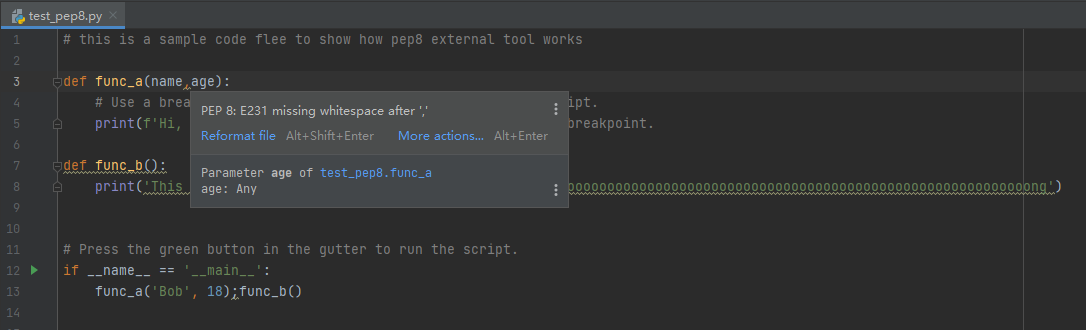 使用aotupep8自动批量调整代码以符合PEP-8规范_autopep8 csdn-CSDN博客