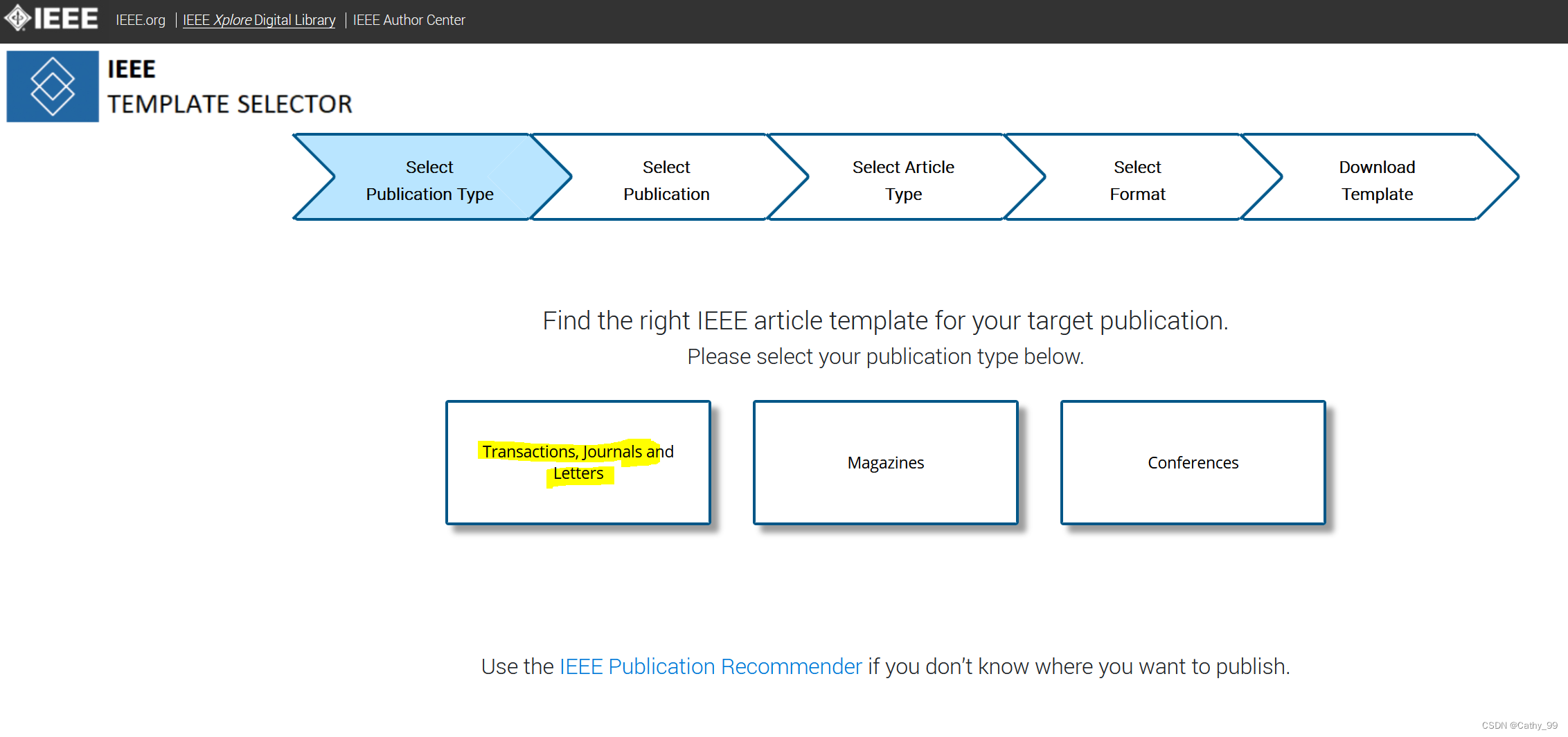 IEEE 投稿模板_ieee tpe模板-CSDN博客