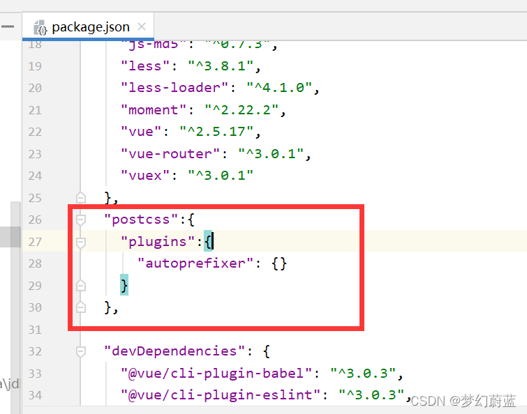 Syntax Error Error Loading Postcss Plugin Failed Cannot Find Module ‘autoprefixer‘ Csdn博客