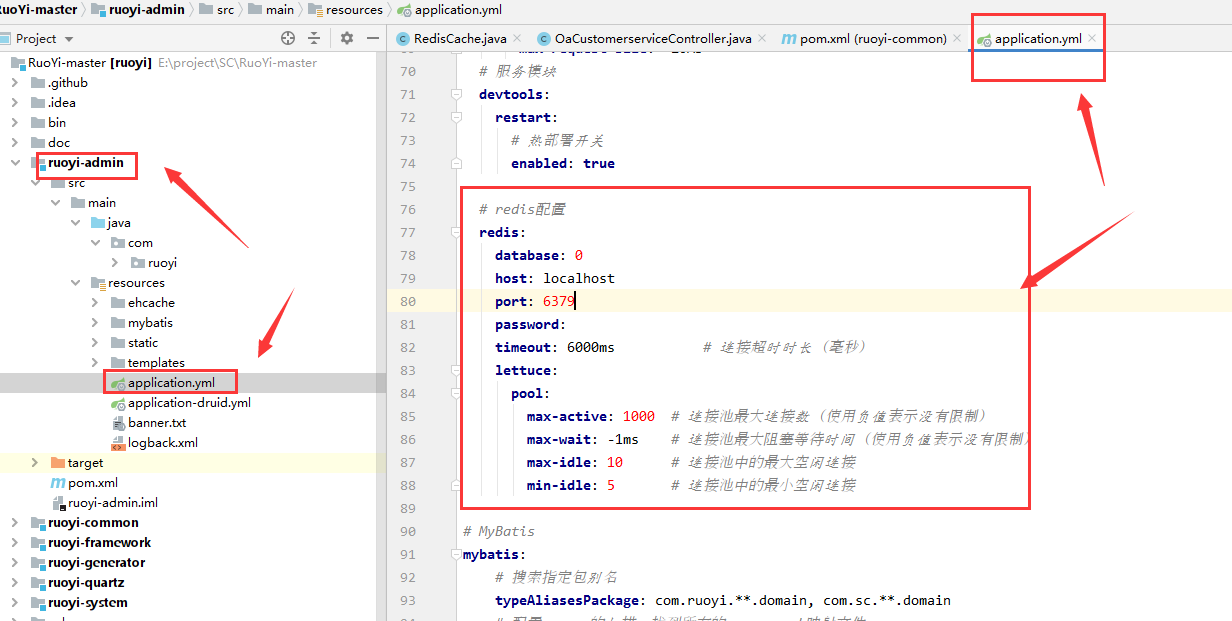 若依整合redis_若依配置redis-CSDN博客