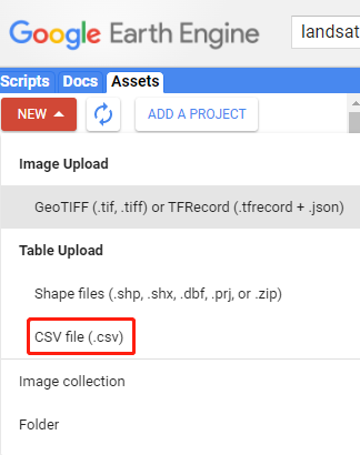 Google Earth Engine ——上传CSV文件_gee上传.csv的数据-CSDN博客
