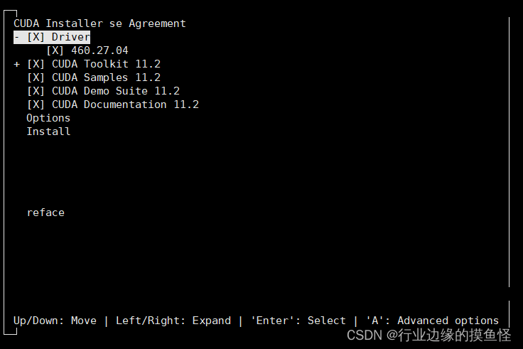 Ubuntu18.04安装cuda+ [ERROR]: Install of driver component failed.的解决-CSDN博客