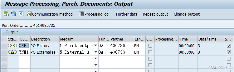 【User Guide】 How to use ME9F send PO message.-CSDN博客