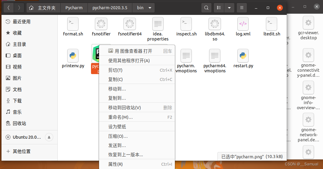 Ubuntu中设置PyCharm图标_ubuntu pycharm图标-CSDN博客