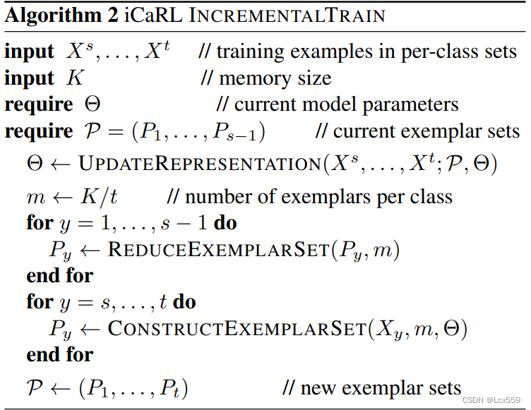 iCaRL:Incremental Classifier and Representation Learning学习笔记-CSDN博客