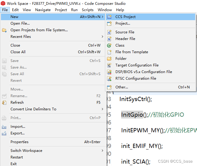 【DSP学习】【从零开始新建工程点亮LED】【28377S】_f28377s点亮led-CSDN博客