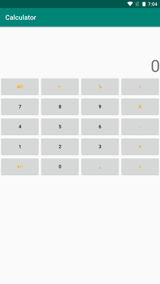 Android Studio简易计算器1——使用TableLayout表格布局_安卓tablelayou计算机-CSDN博客