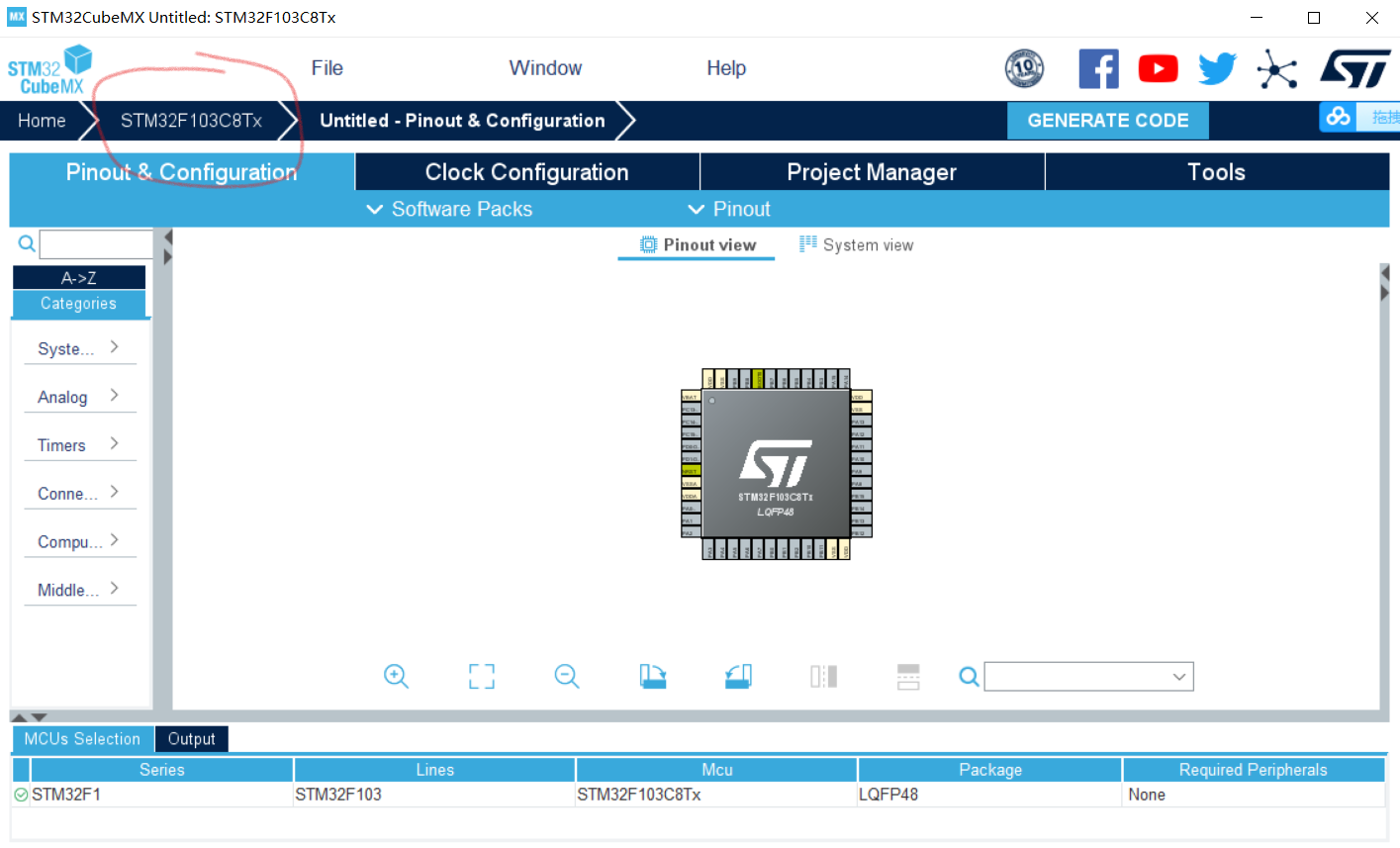 基于Clion下与stm32cubemx点亮LED_stm32cubeide toolchain无法选择-CSDN博客