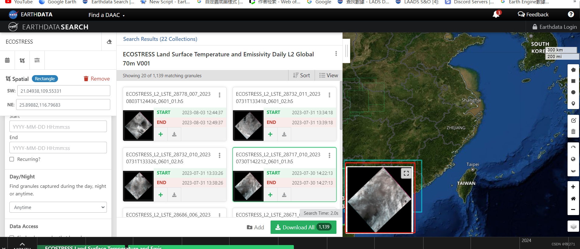 遥感IDL语言保姆式提取ECOSTRESS日地表温度栅格数据的方法_ecostress地表温度-CSDN博客