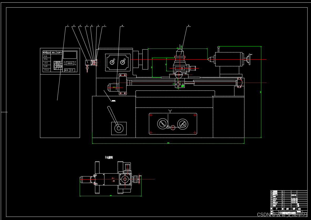 C616数控车床改造（论文 CAD图纸 加工程序 电路图 装配图 改造总方案示意图）_基于单片机c616车床进给系统控制改造设计-CSDN博客