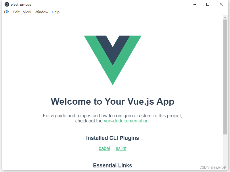 Electron Vue框架搭建 Electron Vue框架 Csdn博客