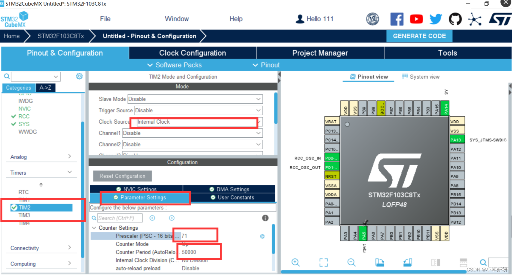 定时器&PWM应用编程_stm32 while(1)循环速度-CSDN博客