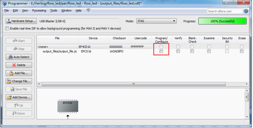 FPGA如何固化程序到EPCS之入门的理想教程_ep3c10e144i7n固化程序-CSDN博客