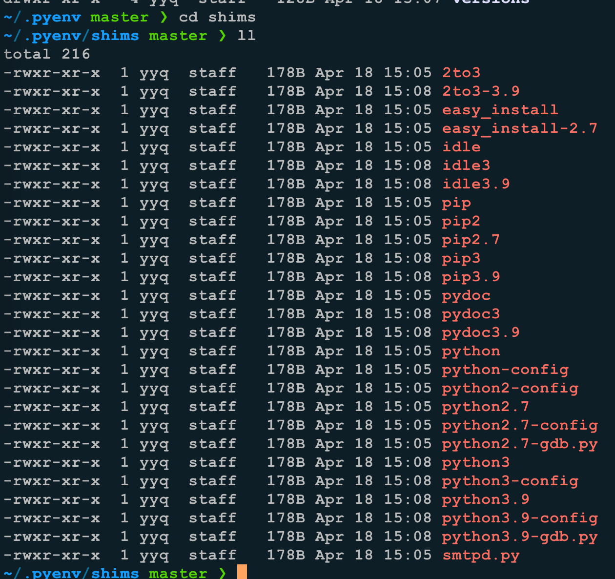 Mac pyenv环境管理配置及使用-CSDN博客