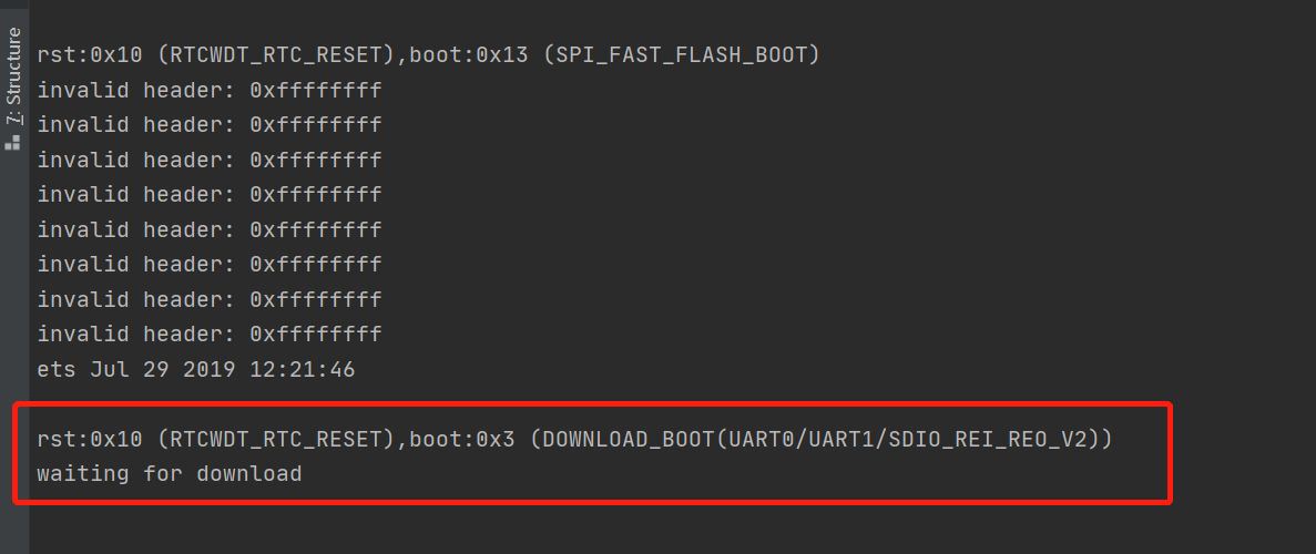 ESP32-WROVER-E无法正常写入固件_arduino esp32 串口一直输出rst-CSDN博客
