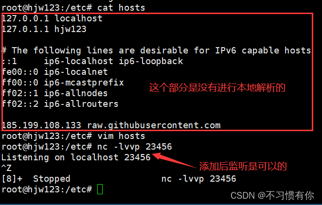 nc: getnameinfo: Temporary failure in name resolution-CSDN博客
