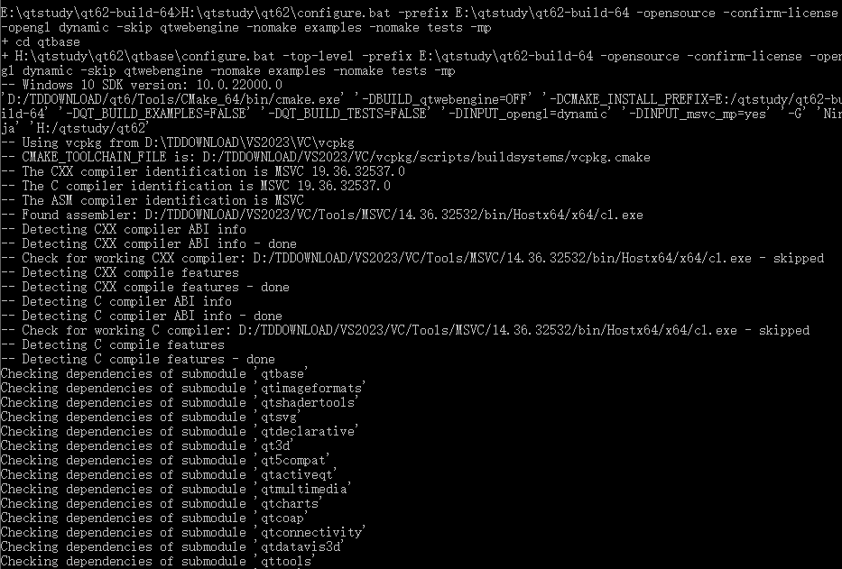 Qt6.2.6源码编译及安装详细版 一（Win10+VS2023）_qt开源安装包-CSDN博客