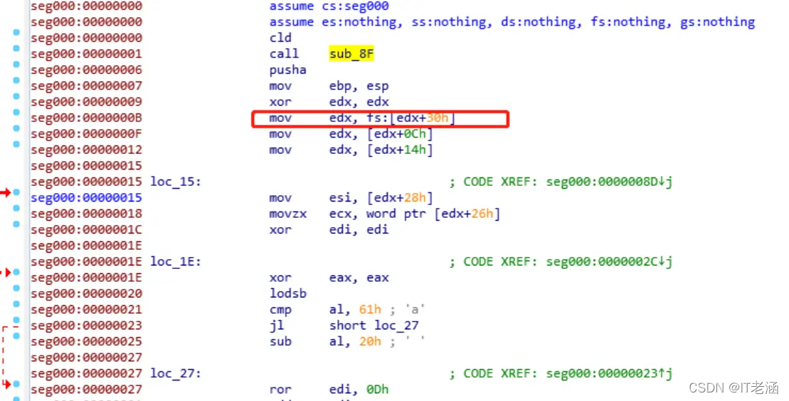 【网络安全】红蓝攻防:shellcode的分析it老涵的博客 Csdn博客