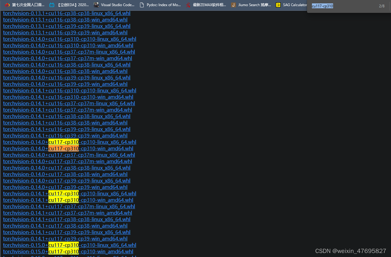 Pip安装pytorch Gpu版pip Install Torch Gpu Csdn博客