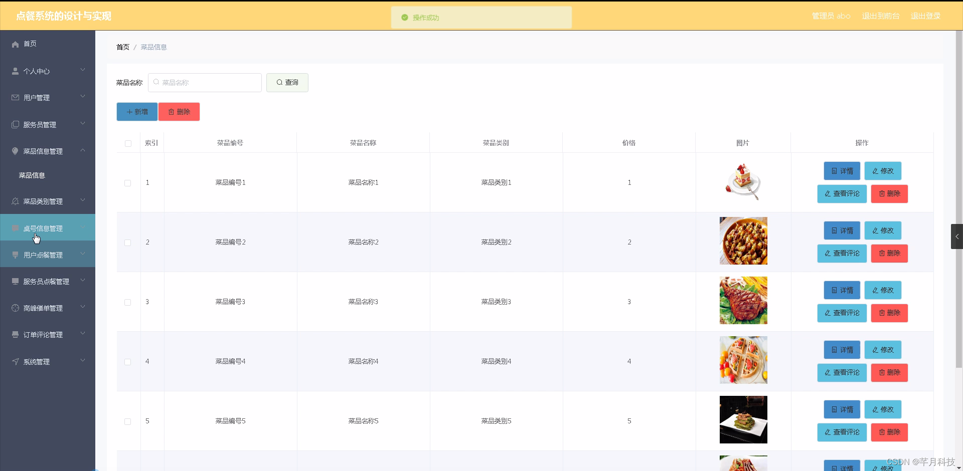 Java毕设项目点餐系统的设计与实现(javavuemybatismavenmysql)java点餐系统的项目原理 Csdn博客