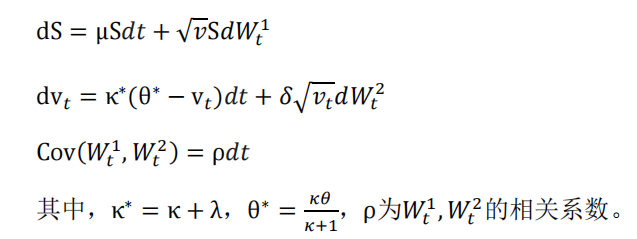 期权定价模型之Heston模型--参数校准与定价【附python代码】_马尔可夫宽的博客-CSDN博客