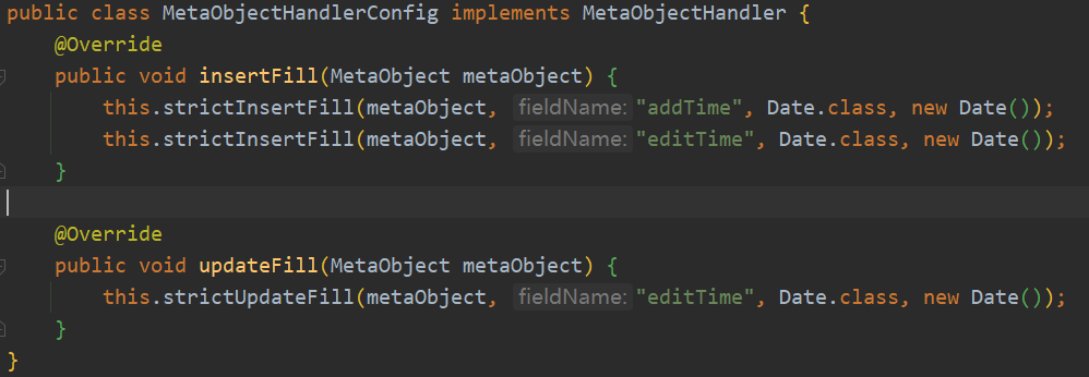 SpringBoot+MyBatisPlus 自动填充字段 MetaObjectHandler 不生效问题 坑_spring boot_一夜十次郎-华为开发者空间