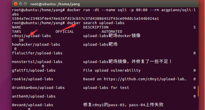 使用docker搭建sqli-lab环境以及upload-labs环境，操作步骤配截图。-CSDN博客