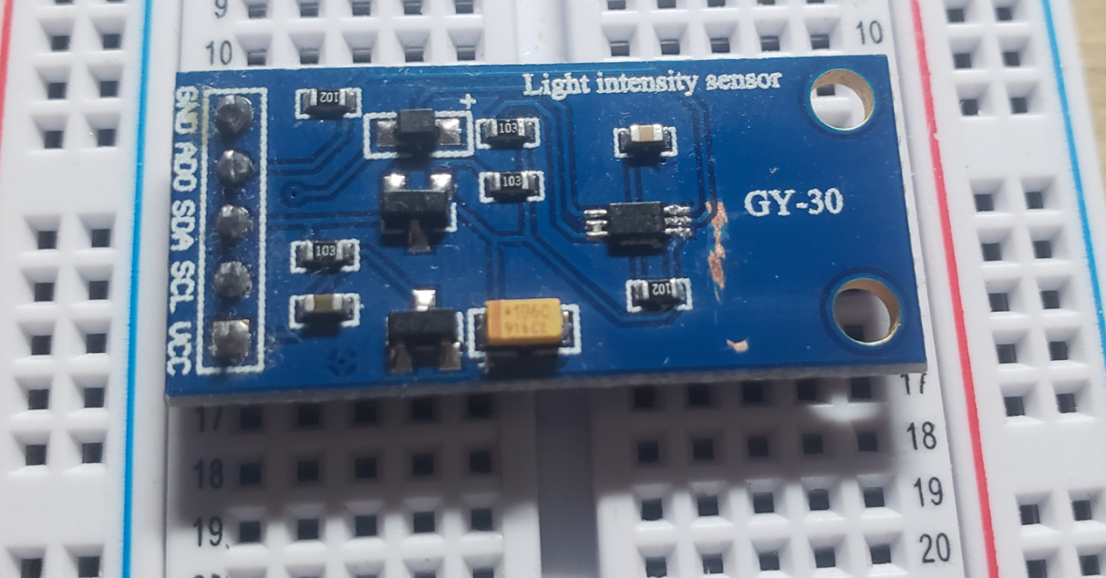 Arduino- GY30光线传感器实验（检测光照强度）_gy30光照强度的范围-CSDN博客